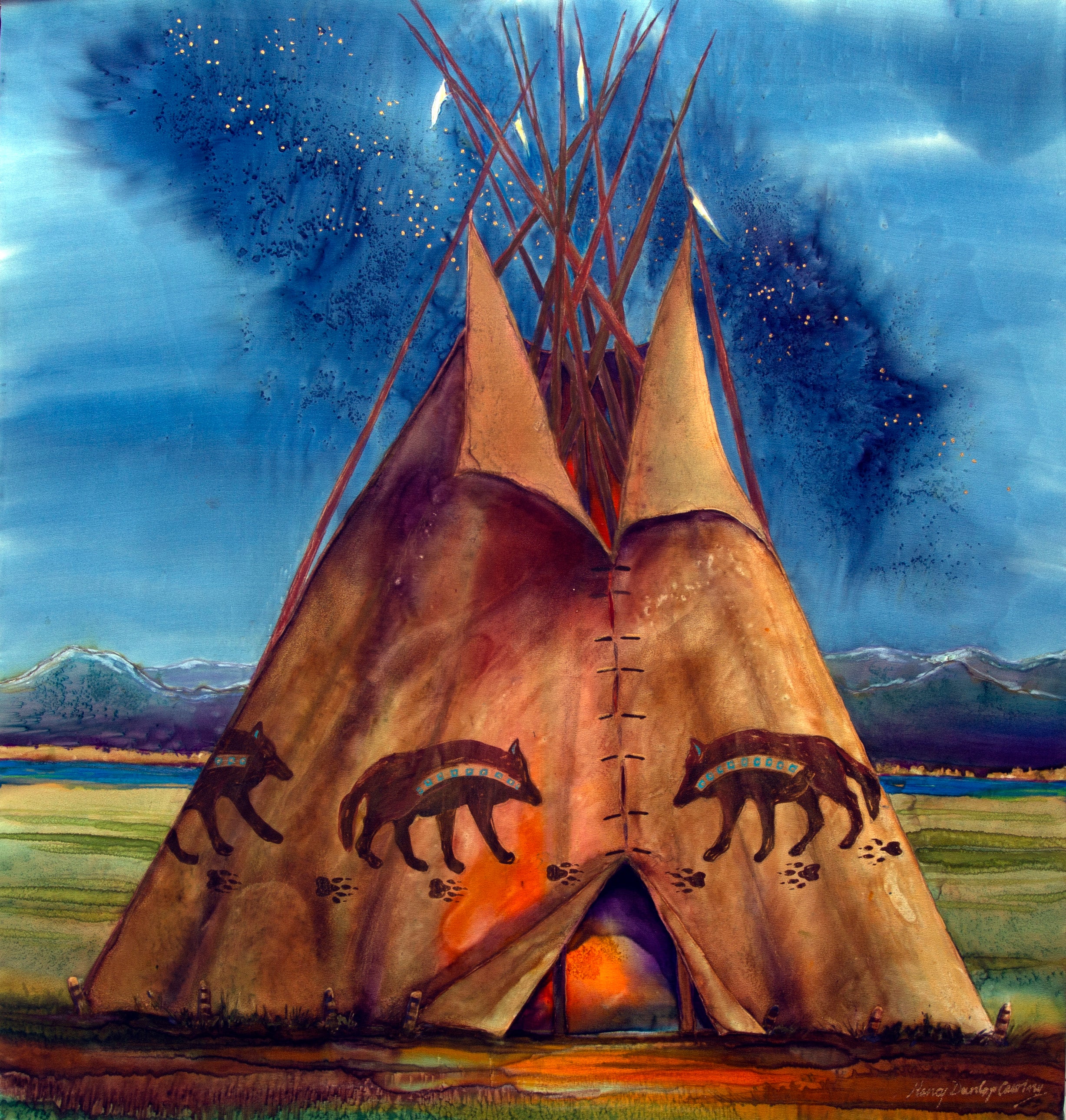 Rising Wolf – Cawdrey Gallery