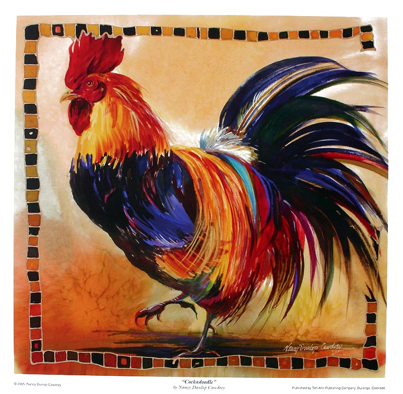 Cockadoodle - Print – Cawdrey Gallery