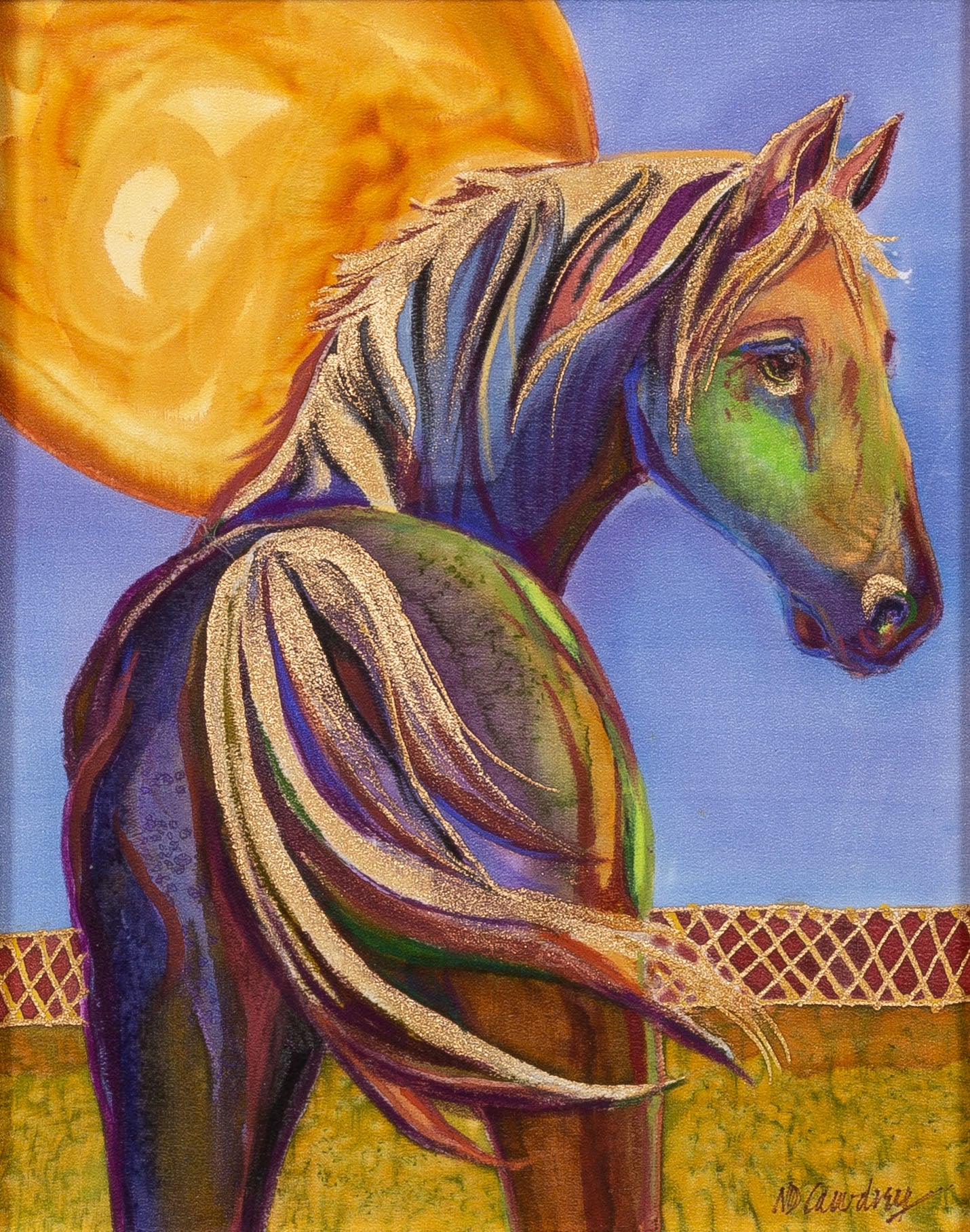 Golden Mane by Nancy Dunlop Cawdrey – Cawdrey Gallery